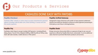 Introduction of Paydibs Checkout - Online Payment Gateway by Paydibs | PPT