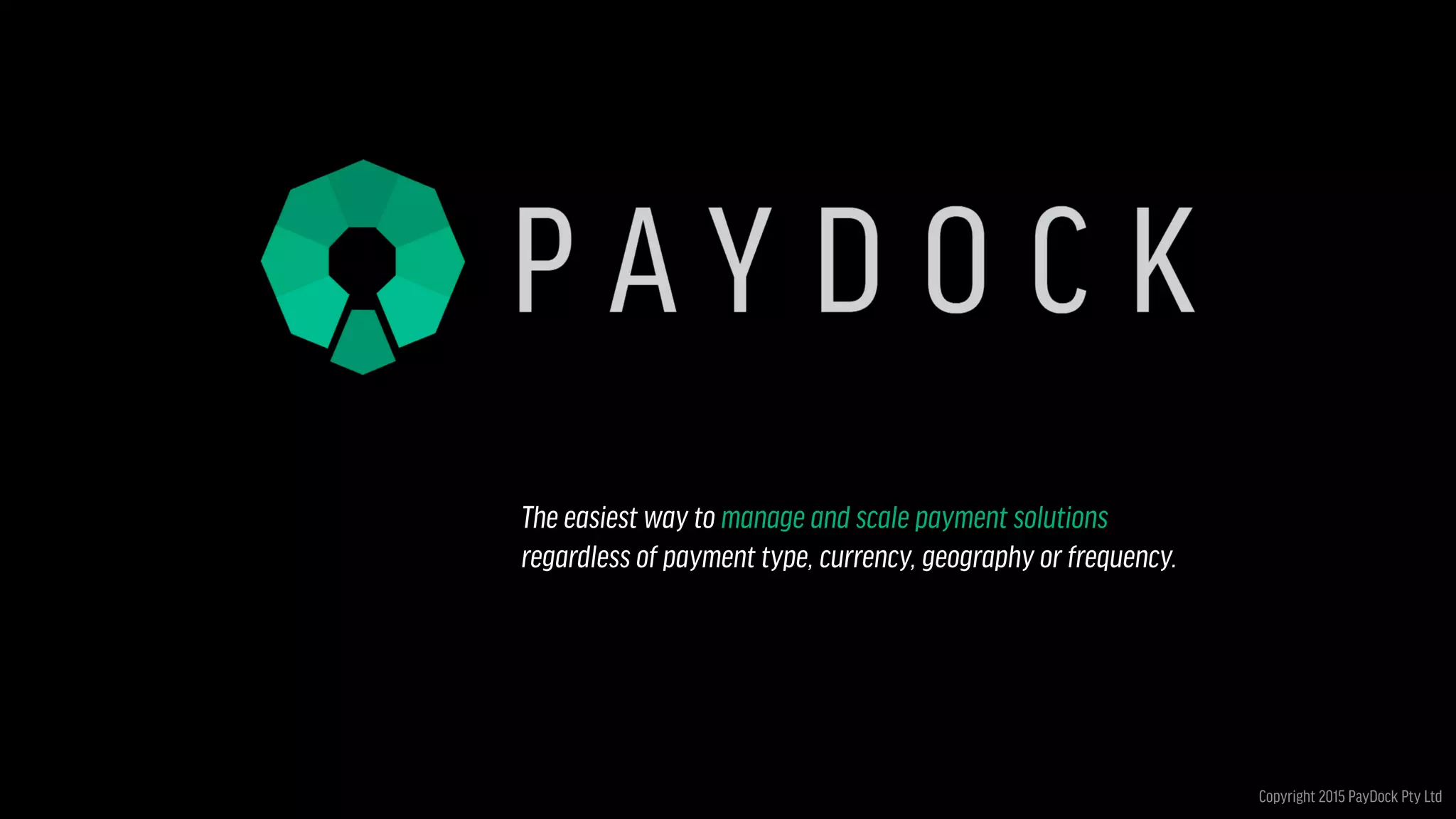 PayDock Introduction | PDF | Credit Cards | Personal Debt