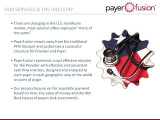 PayerFusion Operational Overview | PPTX