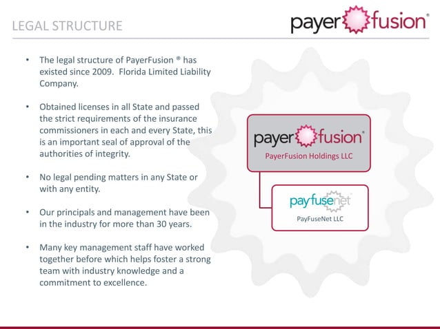 PayerFusion Operational Overview | PPTX | Healthcare Industry | Industries