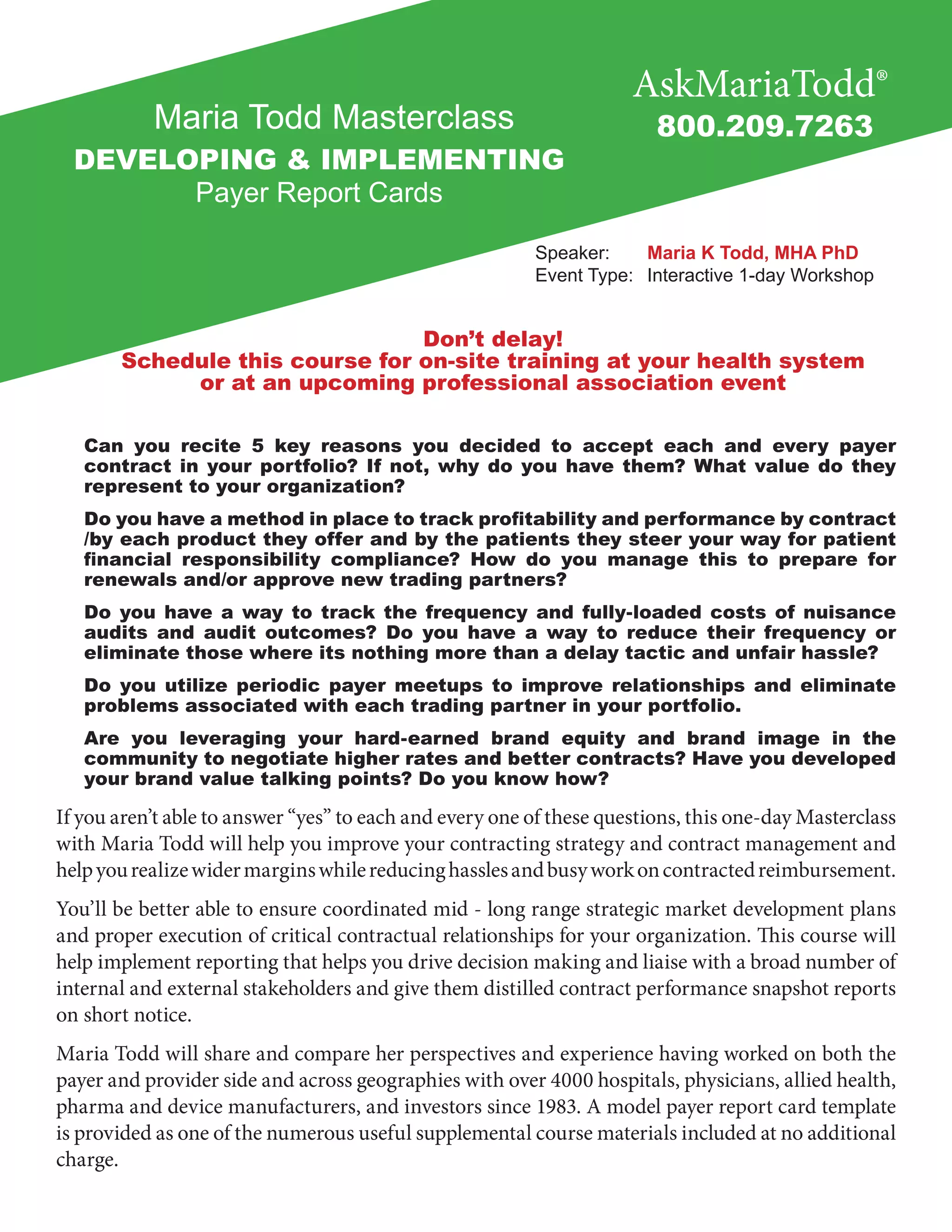 DEVELOPING & IMPLEMENTING PAYER REPORT CARDS | PDF | Credit Cards | Personal Debt