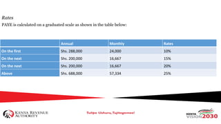 Pay As You Earn (PAYE) | PPTX | Business Accounting & Finance | Business