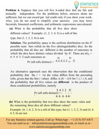 Pay For Statistics Assignment | PPTX