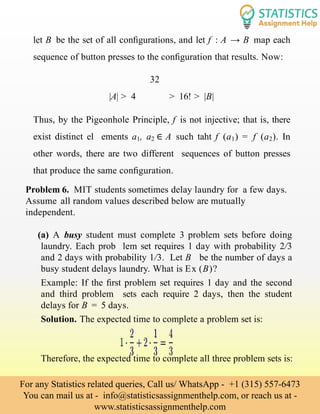 Pay For Statistics Assignment | PPTX