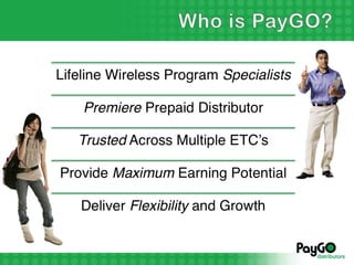 PayGO Overview | PPT | Business | Business and Finance
