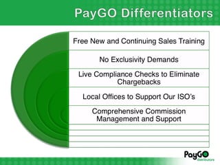 PayGO Overview | PPT | Business | Business and Finance