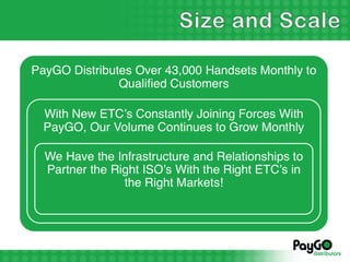PayGO Overview | PPT | Business | Business and Finance