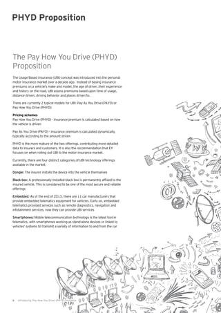 UBI - Pay how you drive July 2016 | PDF