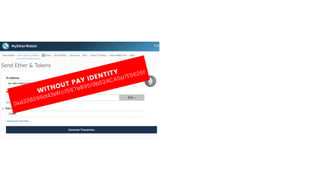 Pay identity - One Identity, Use Anywhere | PDF