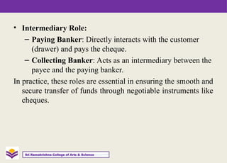 Paying and Collecting Banker and their relationship.ppt