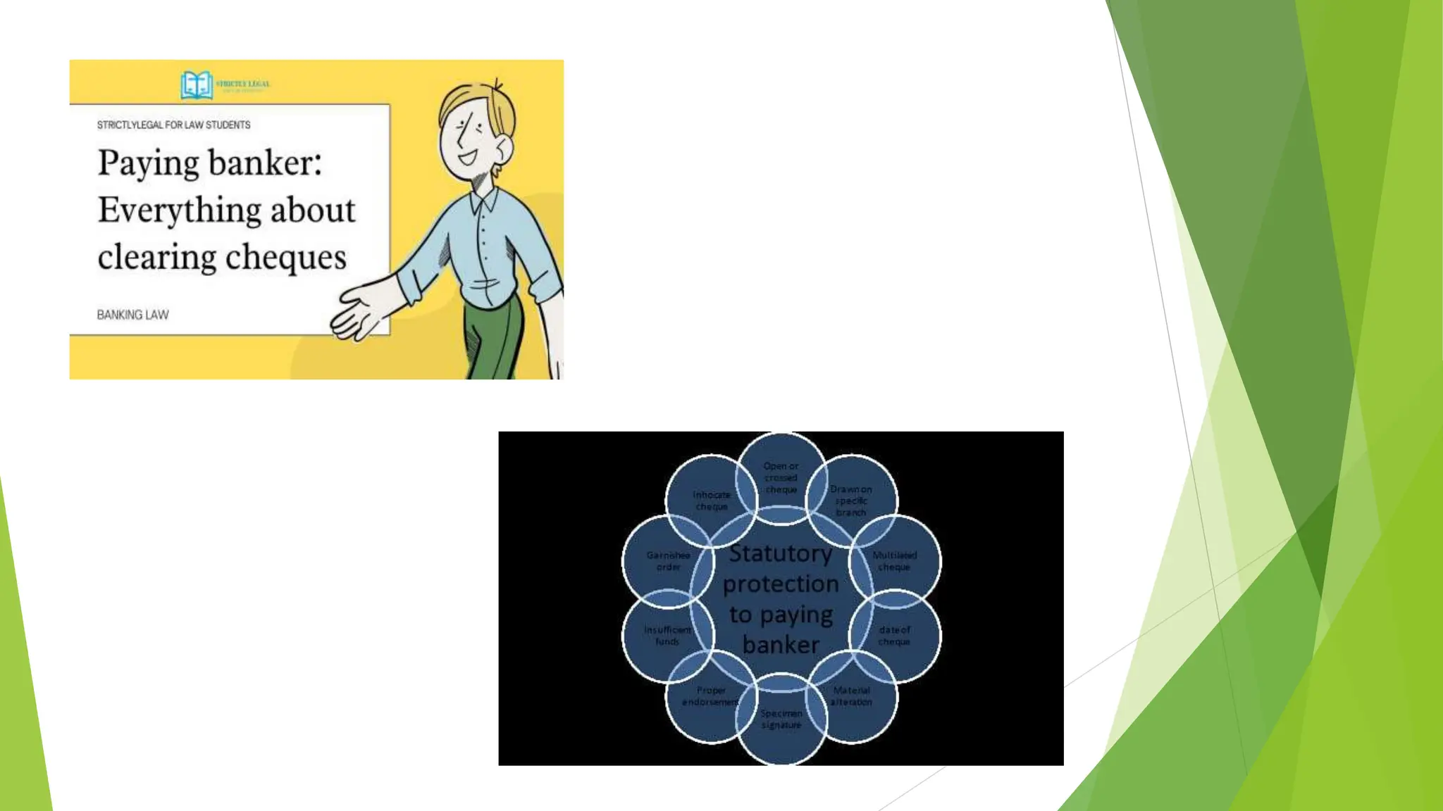 PAYING BANKER, Payment in due course, Duties & Responsibilities of a ...