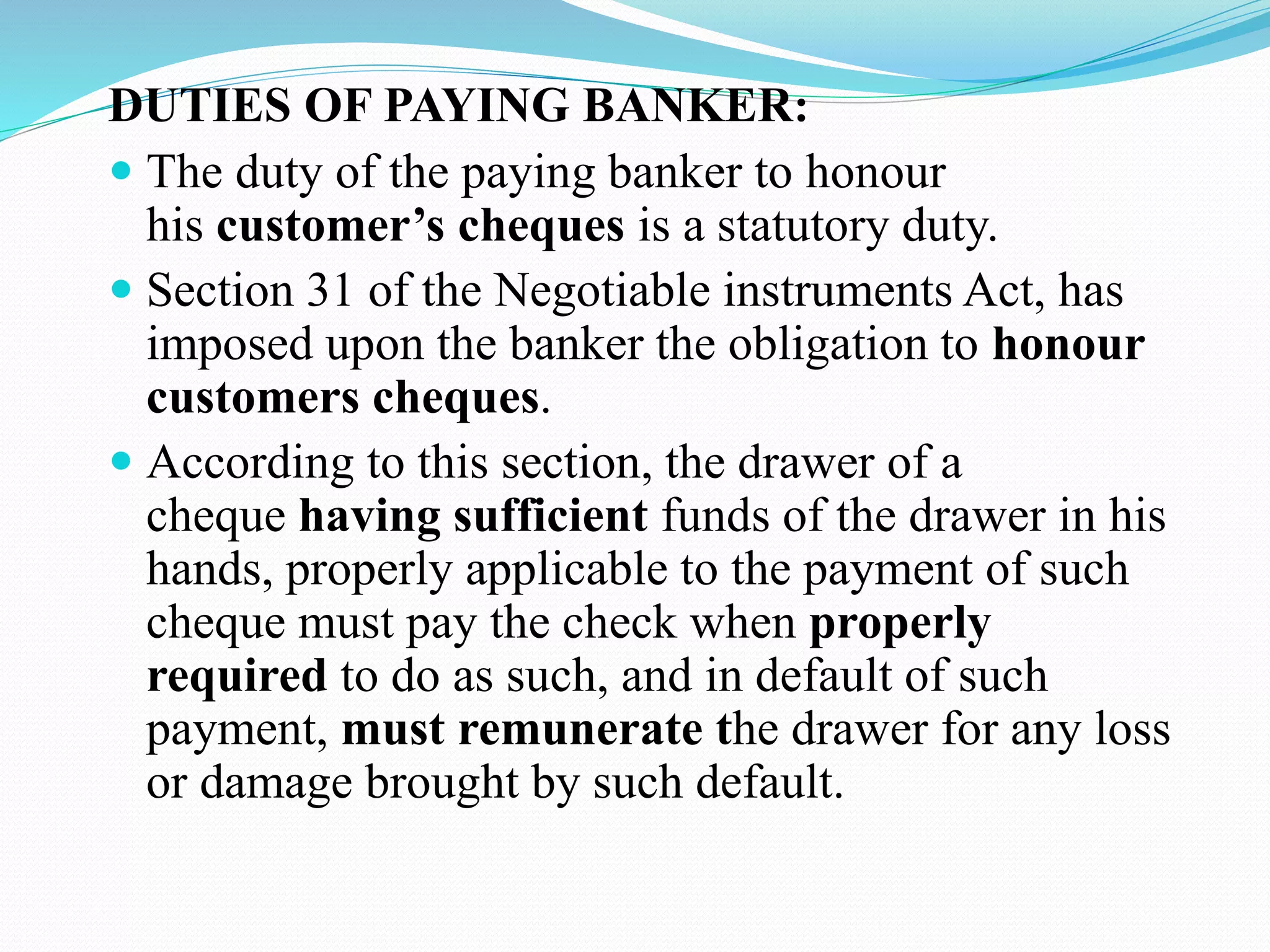 Paying banker and collecting banker | PPTX