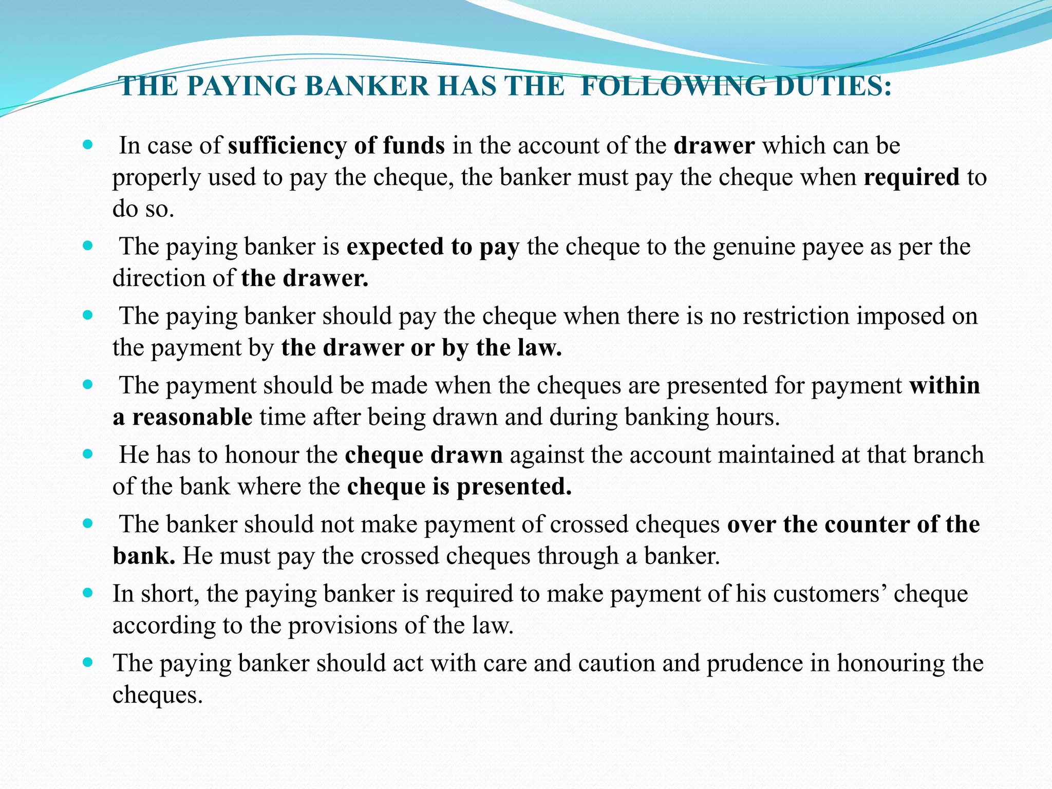 Paying banker and collecting banker | PPTX Paying banker and collecting banker | PPTX