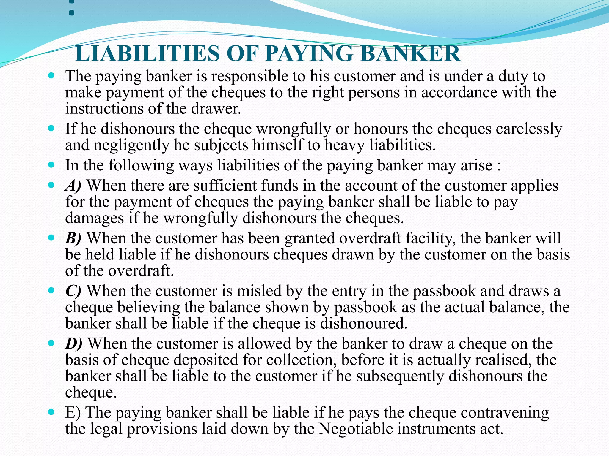 Paying banker and collecting banker | PPTX