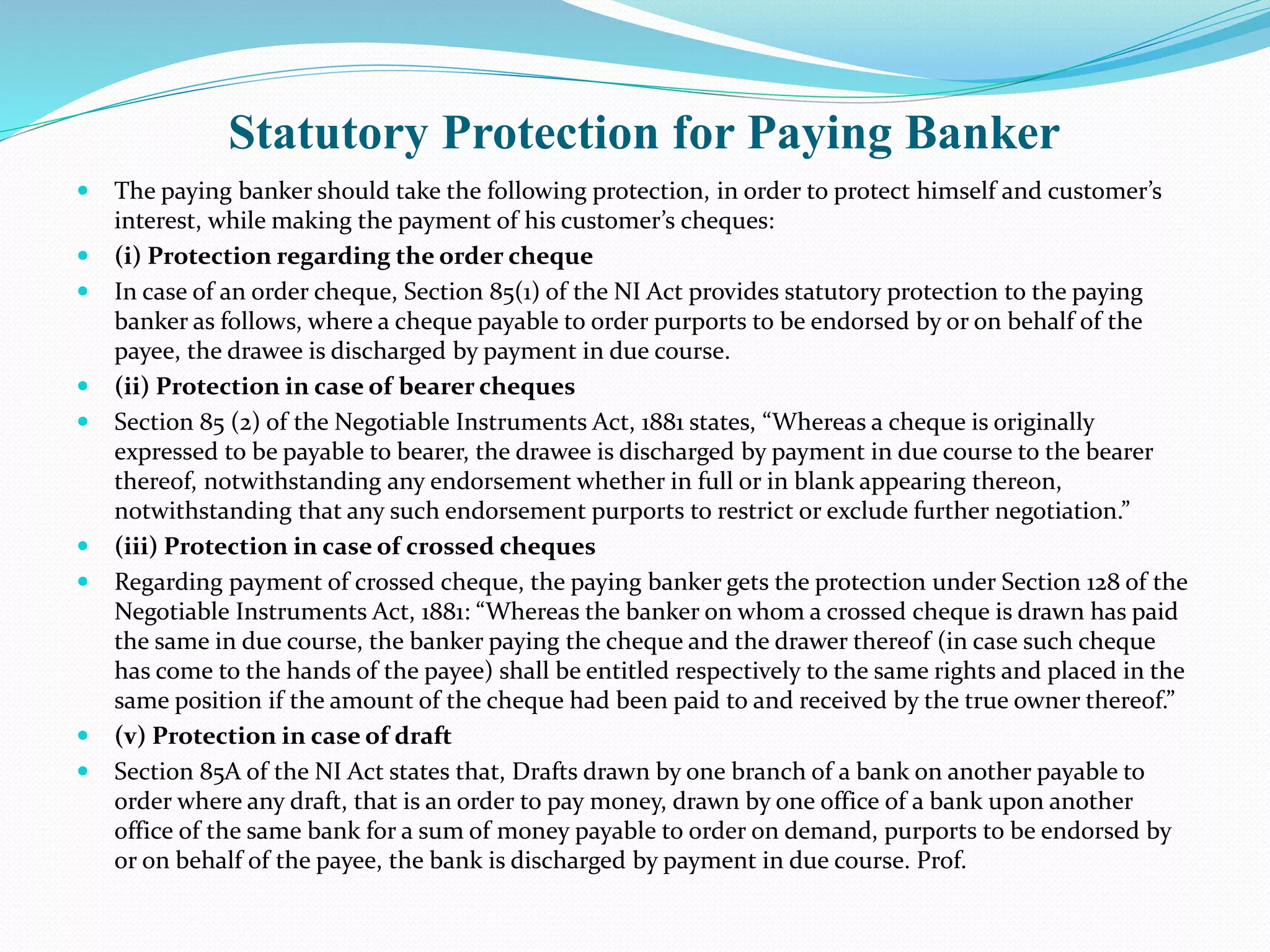 Paying banker and collecting banker | PPTX