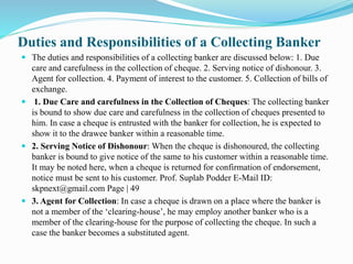 Paying banker and collecting banker | PPTX