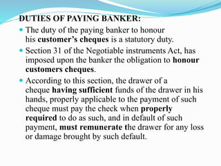 Paying banker and collecting banker | PPTX