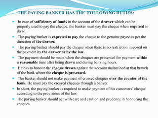 Paying banker and collecting banker | PPTX