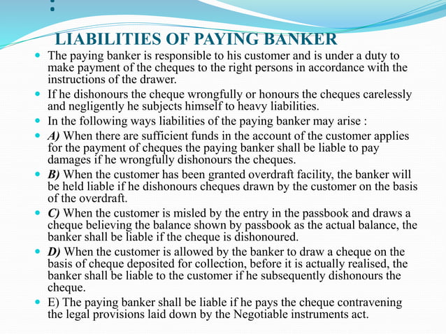 Paying banker and collecting banker | PPTX