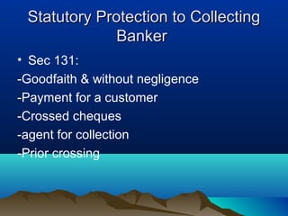 Paying banker and collecting banker b.v.raghunandan-chapter 6 | PPT