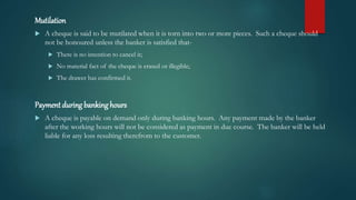 Paying banker and its duties | PPTX