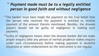 In banking Paying Banker and Collecting Banker | PPTX