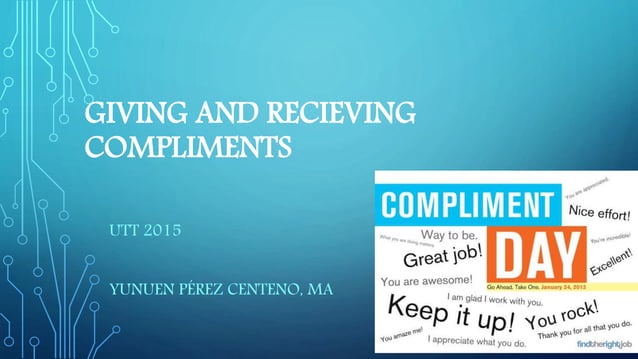 Paying compliments | PPTX