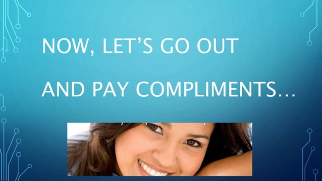 Paying compliments | PPTX