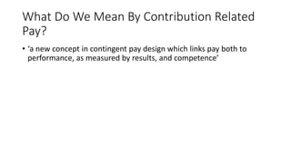 Paying for Contribution.pptx | Resume Writing and Advice | Job Search