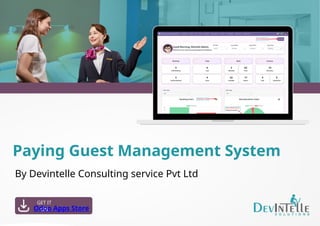 Paying Guest Management System In odoo #odoo18 | PPTX