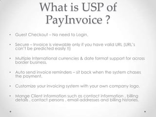 Payinvoice | PPTX