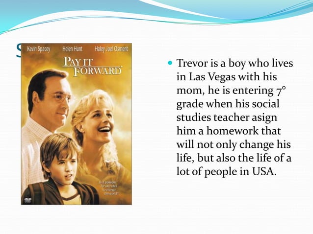 Pay it forward | PPTX