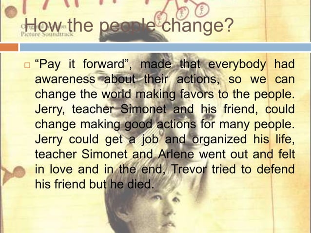 Pay it forward | PPT