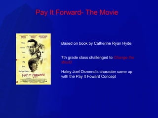 Pay It Forward | PPT