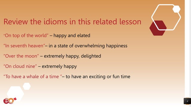 Pay It Forward - Based on Happiness and Excitement Idioms.pptx | Science