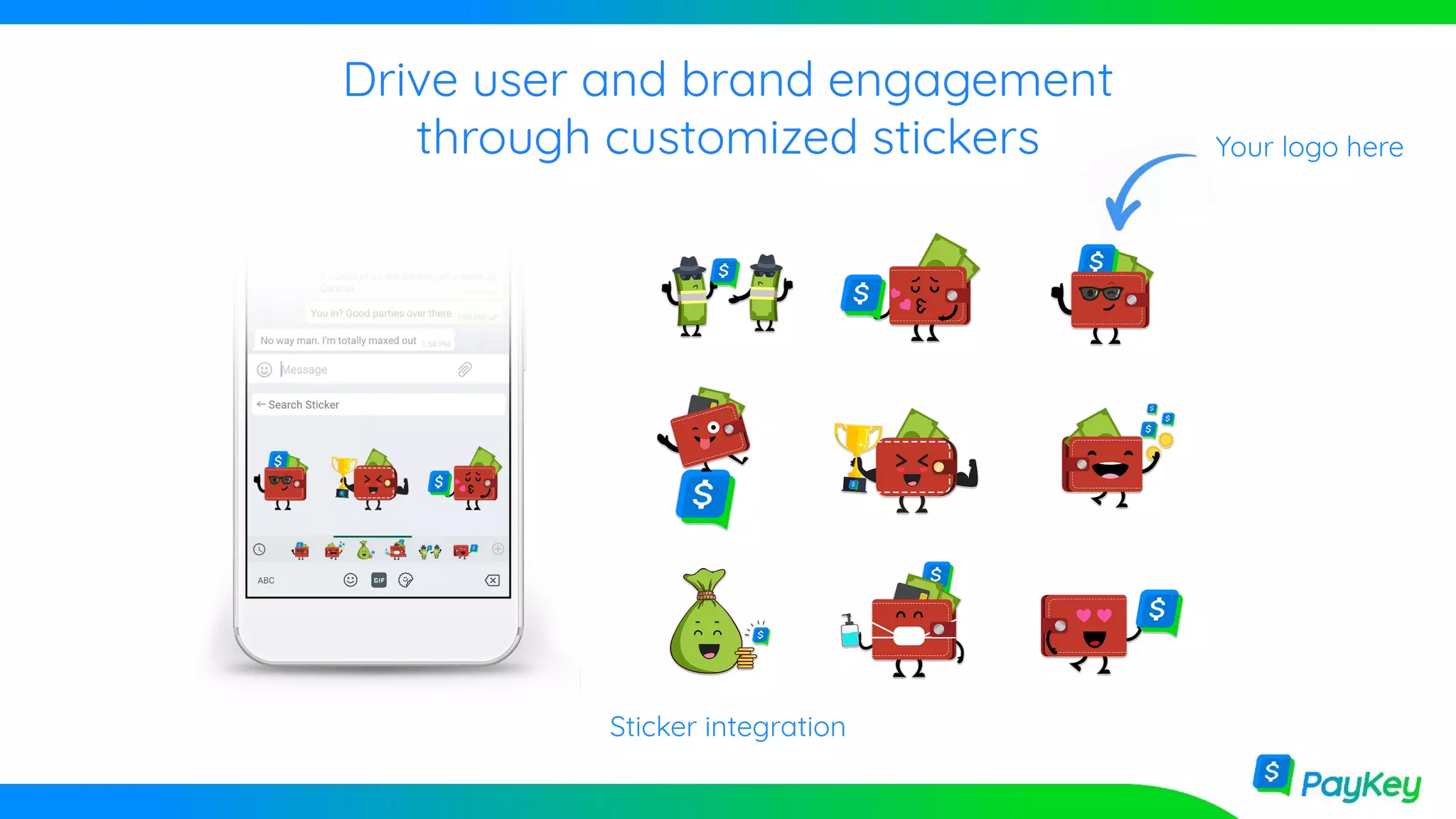 Pay key - make banking fun with themes, stickers, and gif | PDF