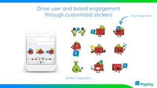 Pay key - make banking fun with themes, stickers, and gif | PDF