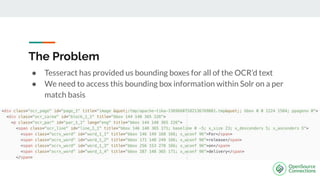 Payloads and OCR with Solr | PPT