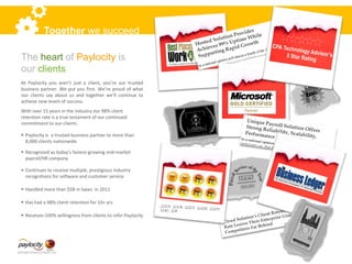 Paylocity A Different Solution | PDF