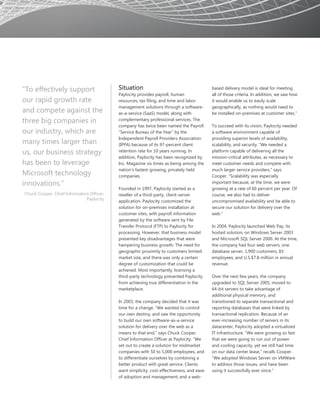 Paylocity Case Study- 99.99% Uptime | PDF