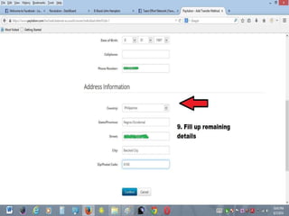 Paylution Bank Account Enrollment | PPT