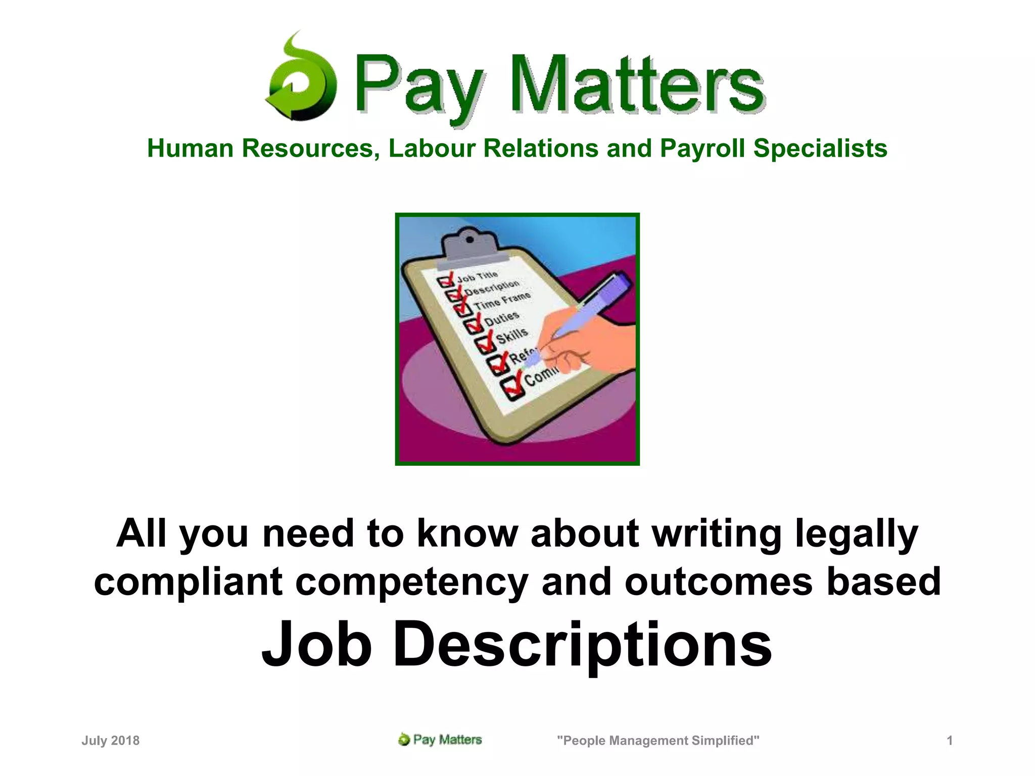 All you need to know about writing legally compliant and outcomes based ...