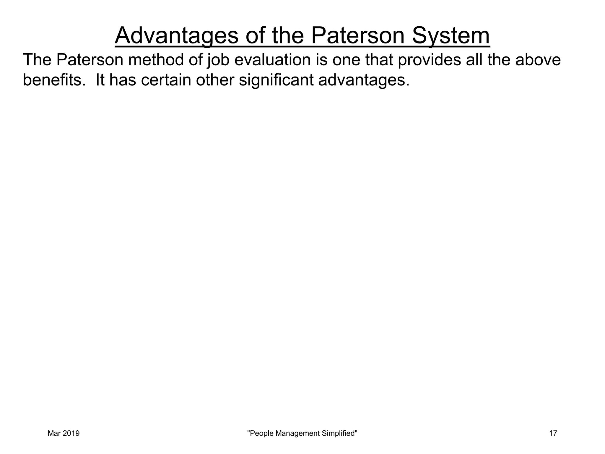 All you need to know about implementing the Paterson Job Grading system ...