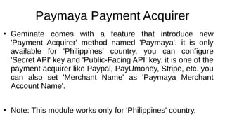 Paymaya Payment Acquirer | PDF