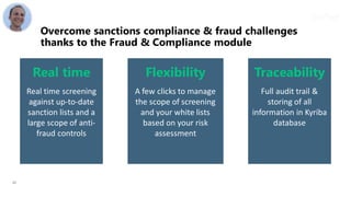 Payment Screening for Fraud Prevention & Compliance | PDF
