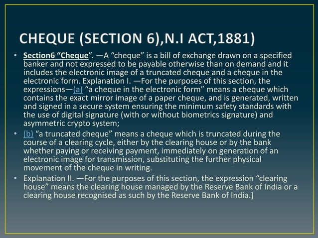 Payment and collection of cheques | PPTX | Credit Cards | Personal Debt