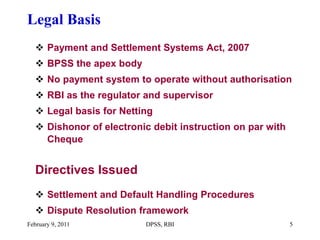 Payment and Settlement Systems Act - PPT.ppt