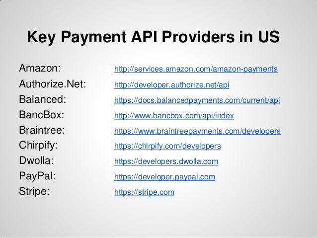 Payment Api Basics