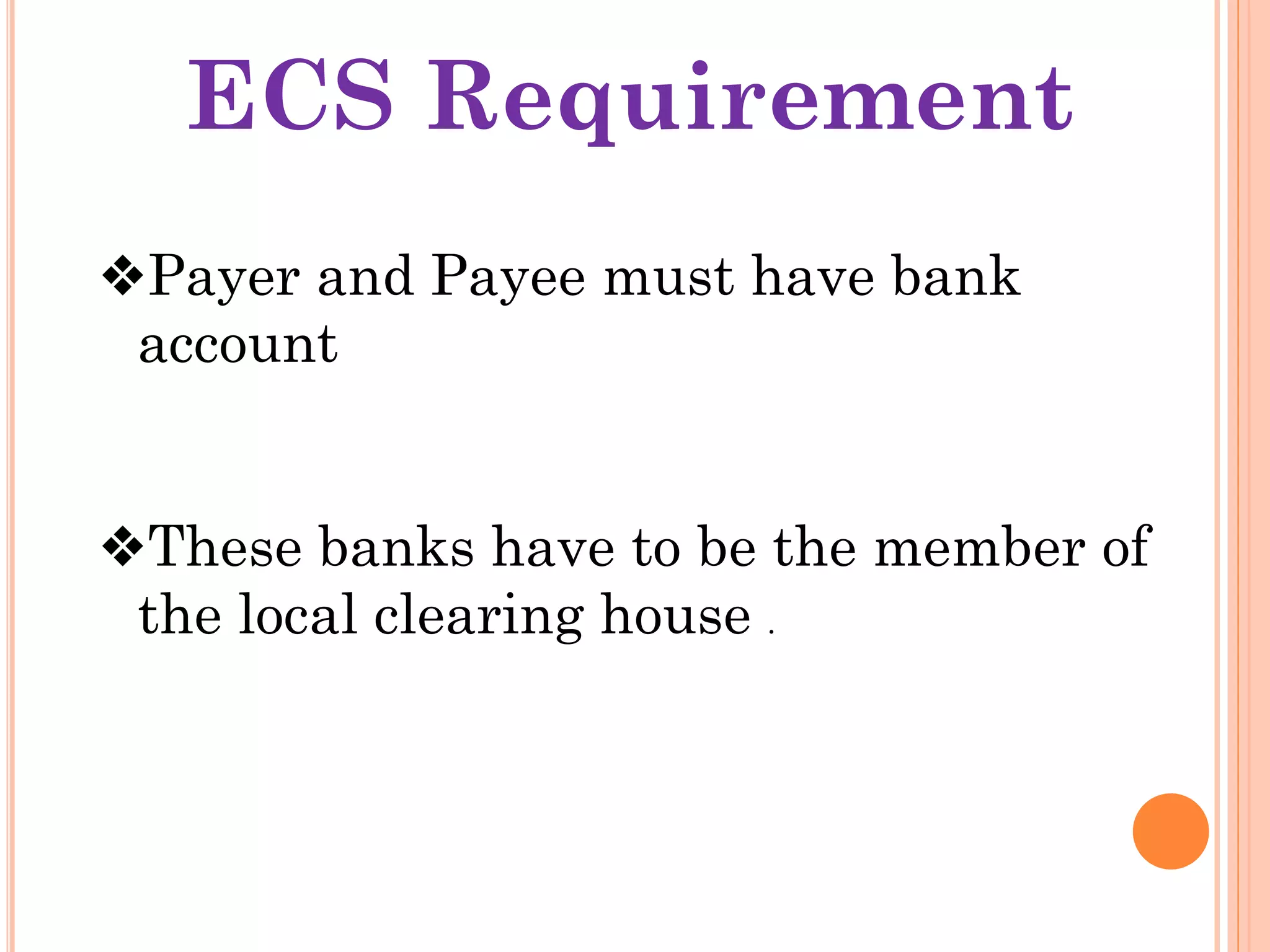 Payment clearing service | PPT