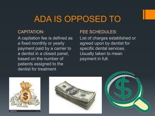 Payment for dental care | PPTX